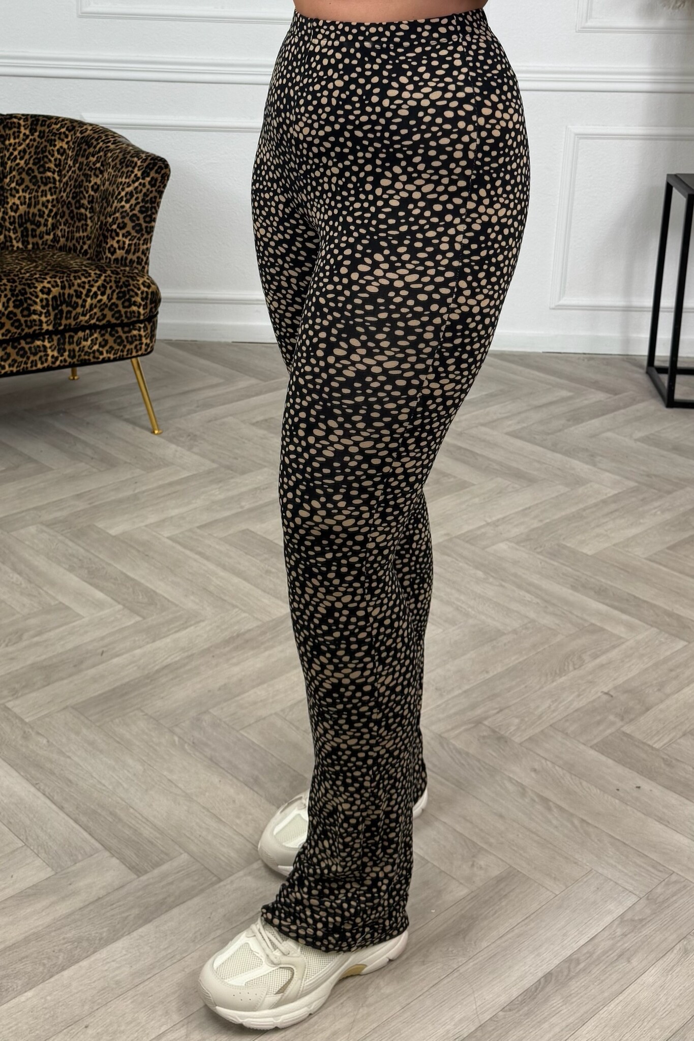 Soft Flare Cheetah - Black/Camel - Lots of Goodies