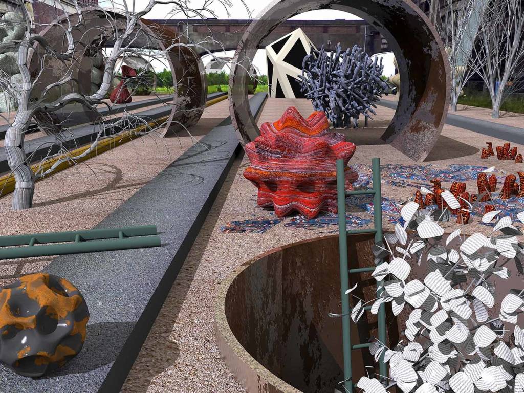 Mine - Collage & Fibre Artists - Gordon Cain - Water Street Gallery