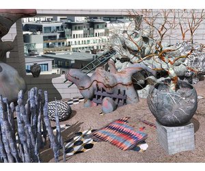 Modern Times - Collage & Fibre Artists - Gordon Cain - Water Street Gallery