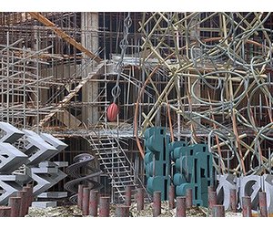 Building Site, Vientiane - Collage & Fibre Artists - Gordon Cain ...