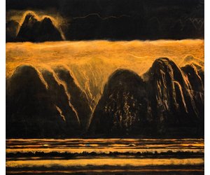 Golden Meridian, The Road' 54 X 48 Cm - Drawing - Pastel - Water Street ...