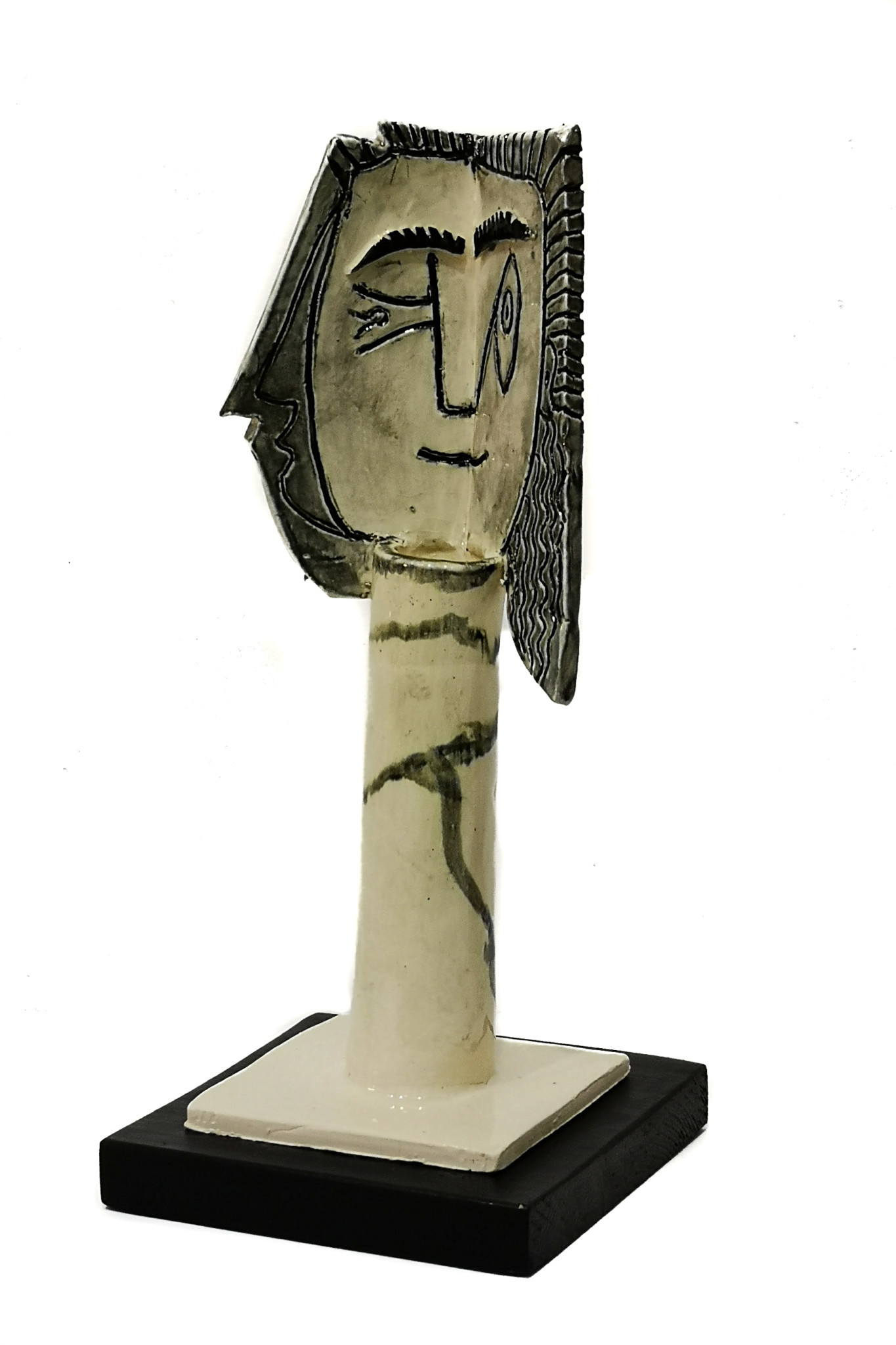 Head of a Woman 1. after Picasso 1957 011 - Water Street Gallery