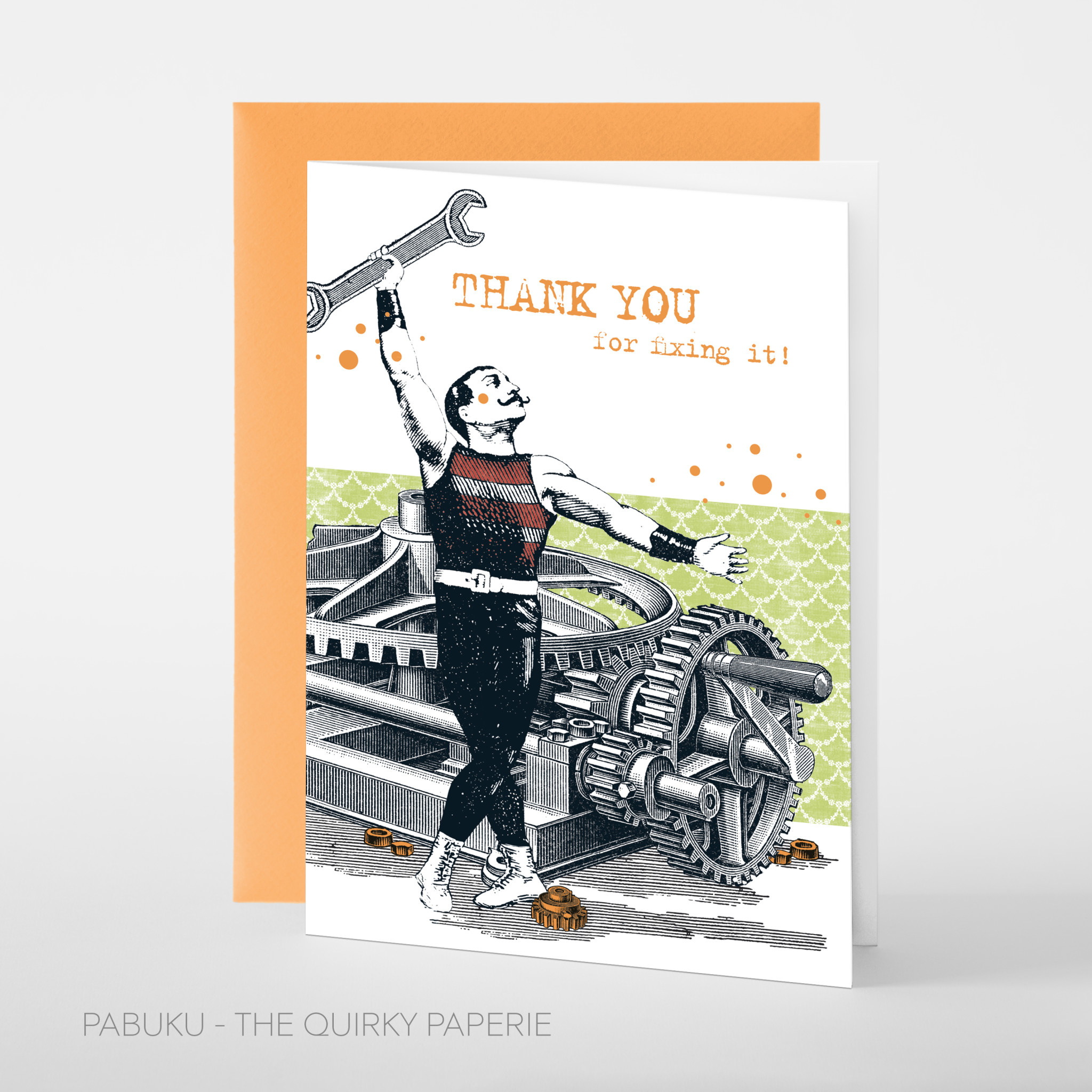 Thank you for fixing it card - Water Street Gallery