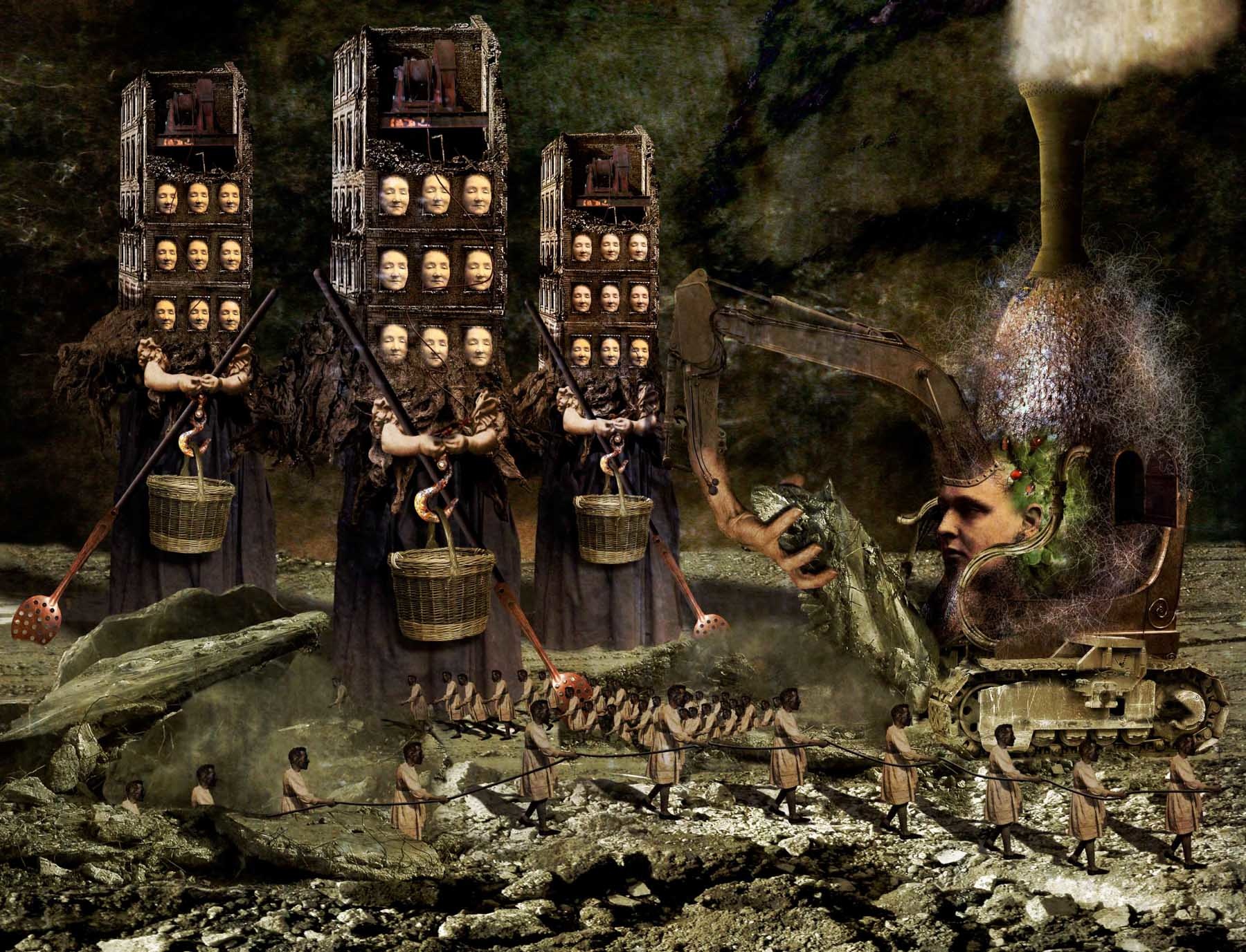 Harvest 08 - Collage & Fibre Artists - Stephen Rothwell - Water Street ...