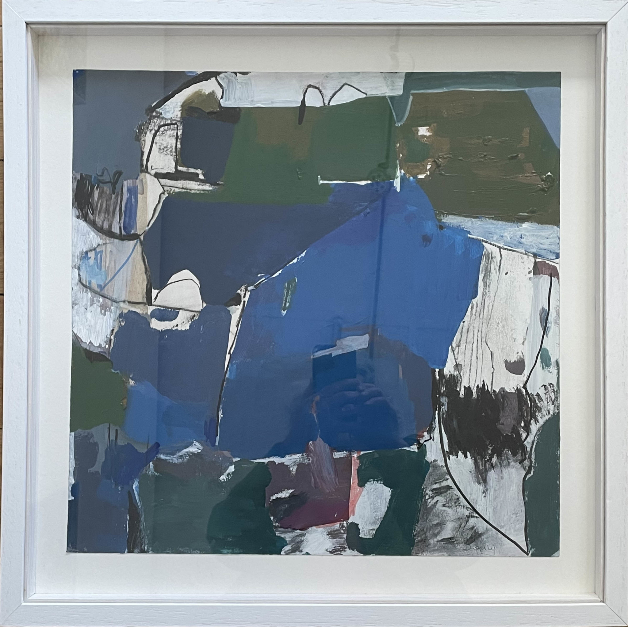 Blue Landscape - Water Street Gallery