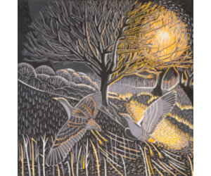 Annie Soudain A Glimmer of Light square card by Annie Soudain - Water ...
