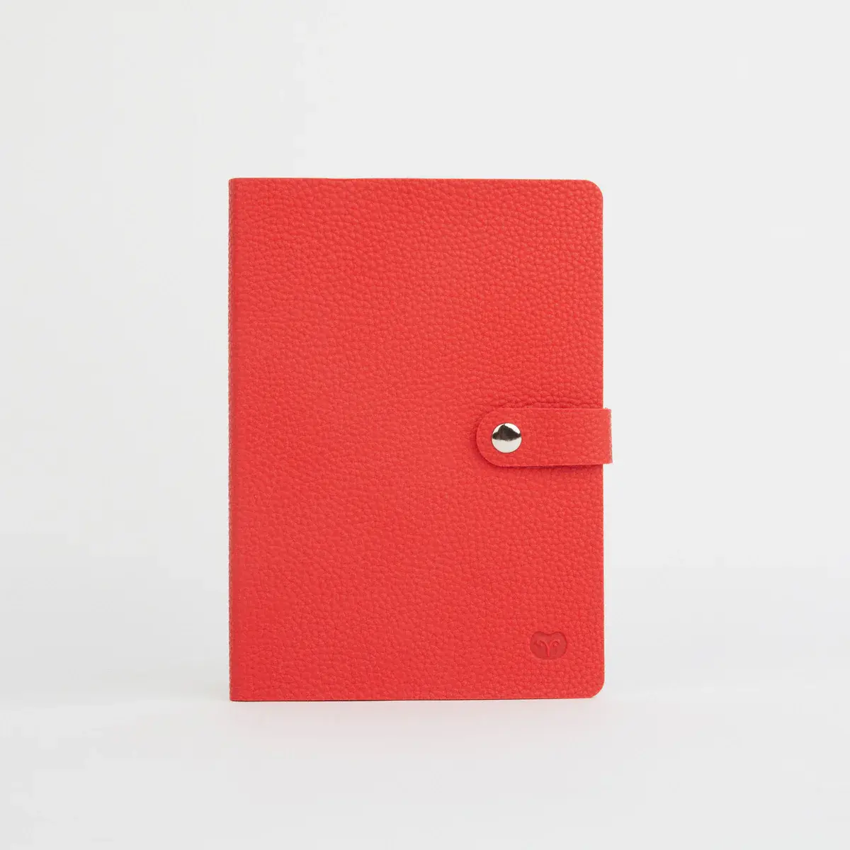 Goodeehoo Red Vegan A5 Notebook with clasp lined paper 093 - Water ...