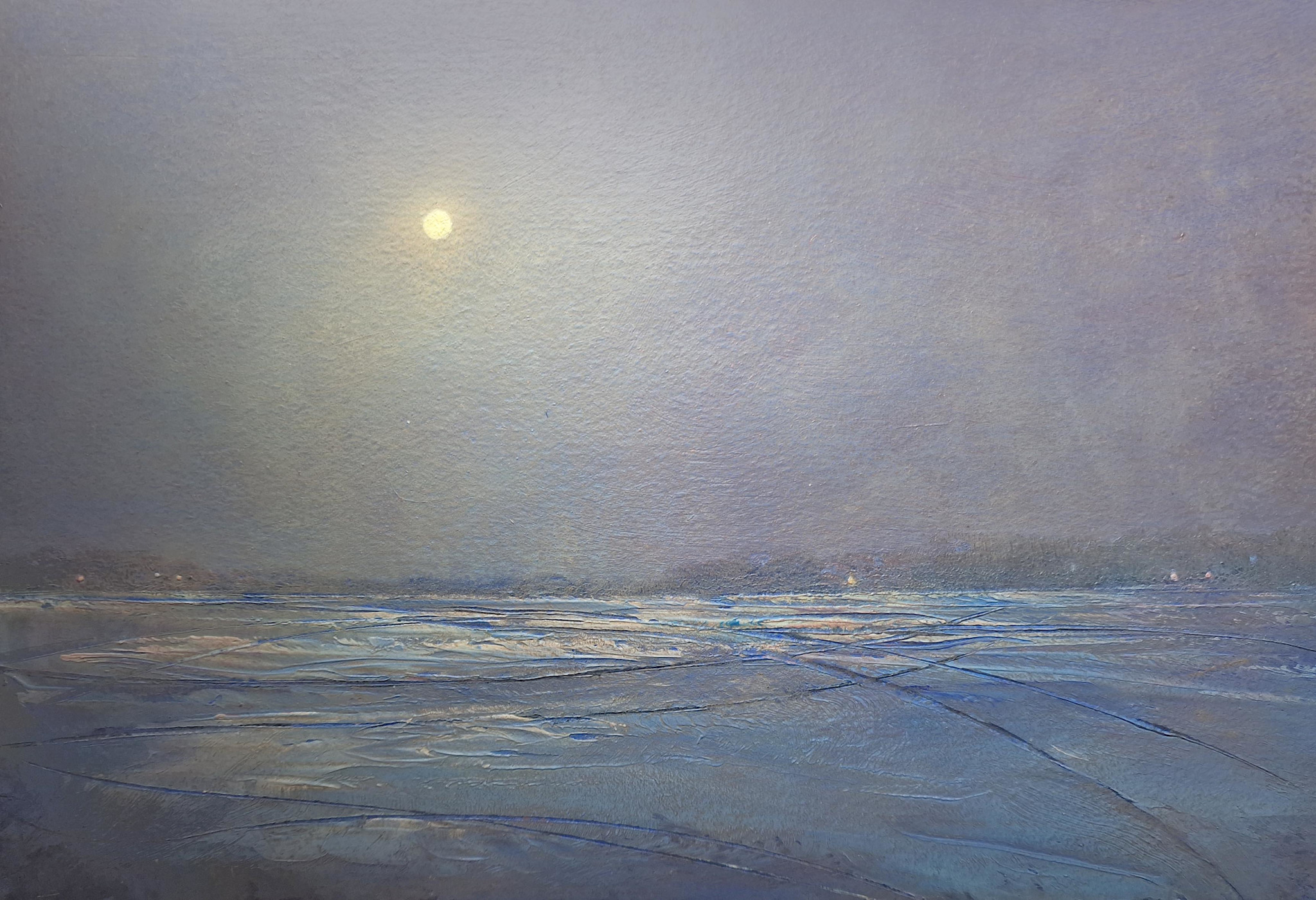 Hare Track In The Snow - Water Street Gallery