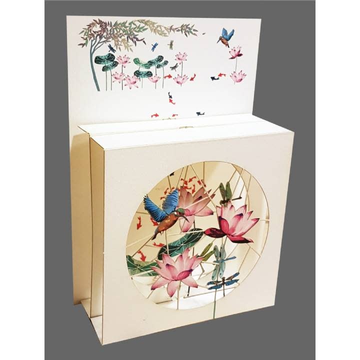 Forever Cards Kingfisher Magic Box Card - Water Street Gallery