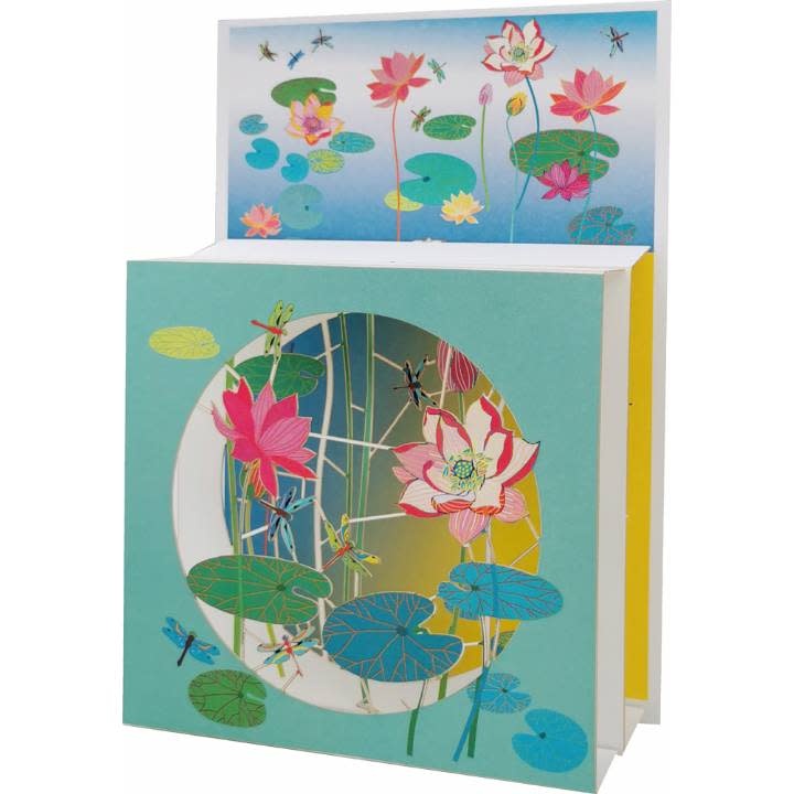 Forever Cards Waterlily Magic Box Card - Water Street Gallery
