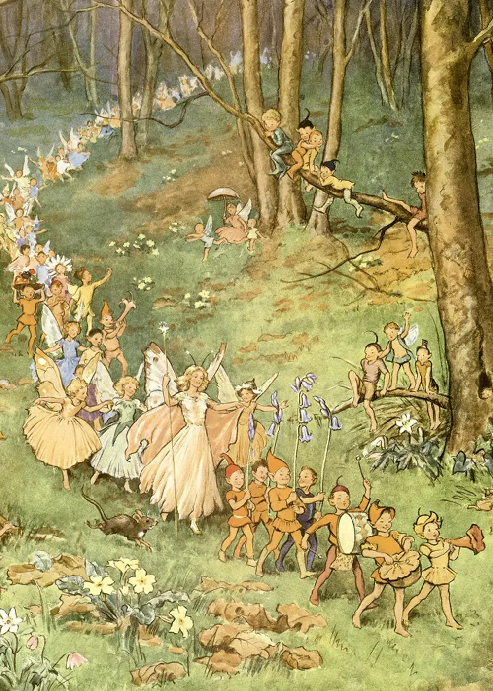 The Fairy Way Card by Margaret Tarrant - Water Street Gallery