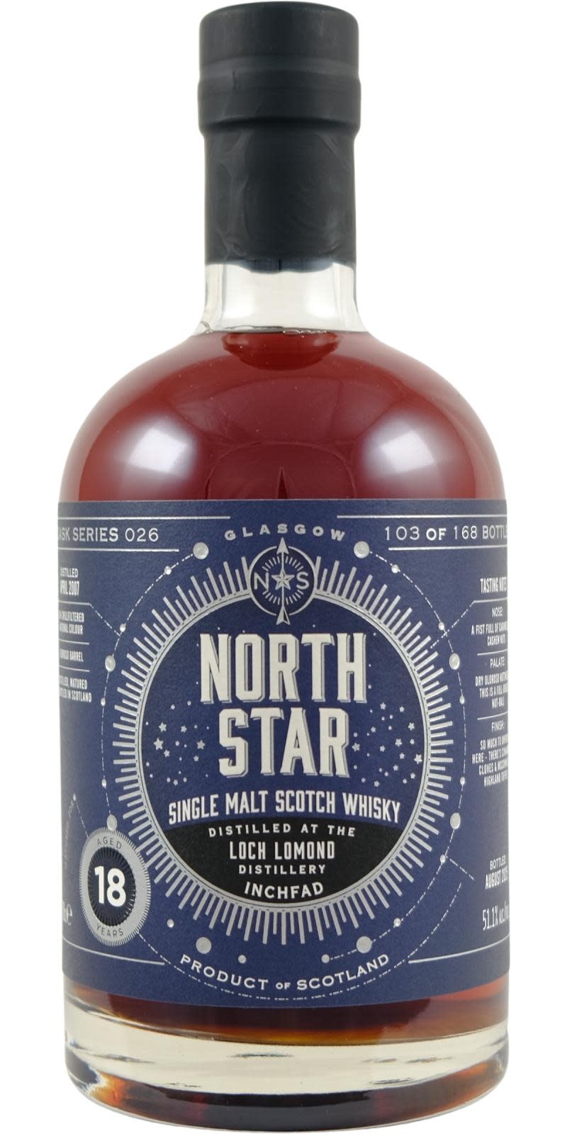 Inchfad 2007 North Star Spirits - buy online | Whiskybase Shop