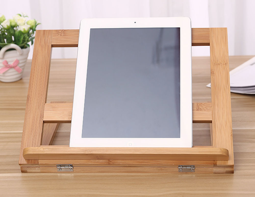 Decopatent® Verstelbare Boekenstandaard - Boekenhouder voor kookboek ...