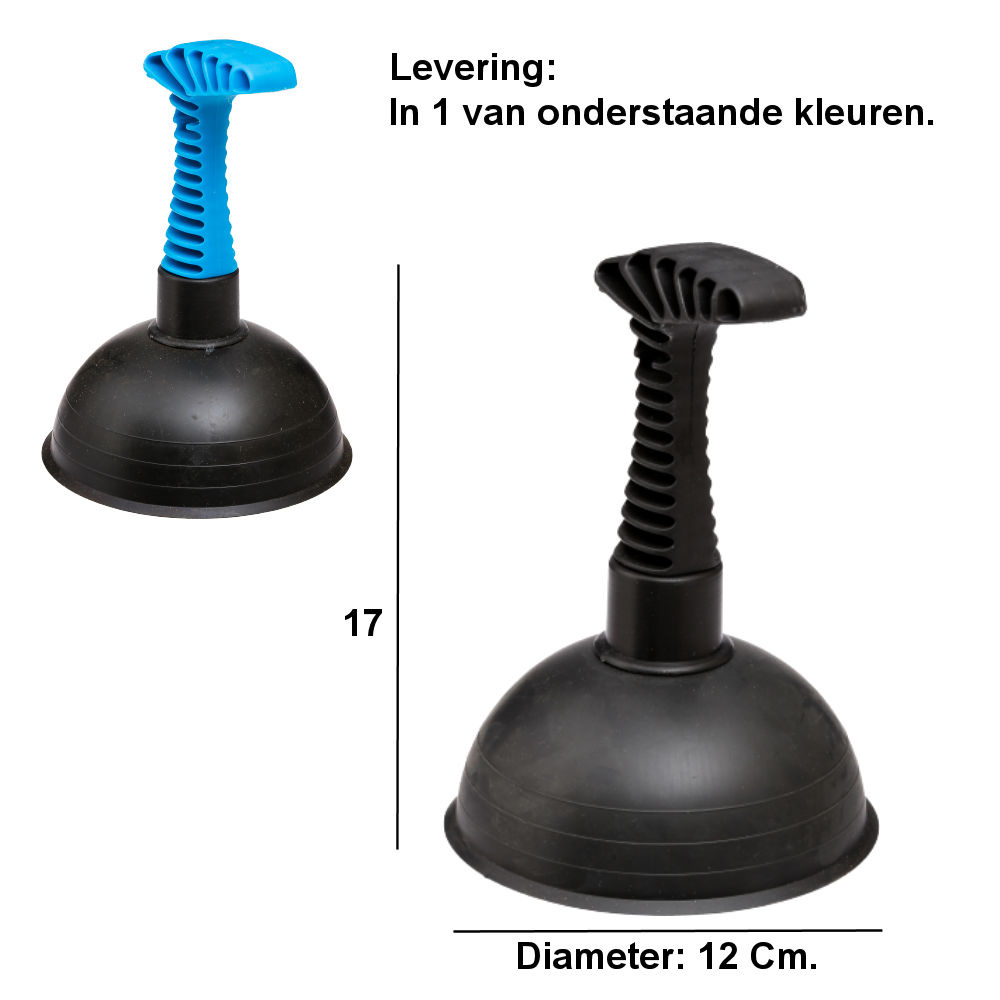 Decopatent® Krachtige Ontstopper met Zuignap - Gootsteenontstopper ...