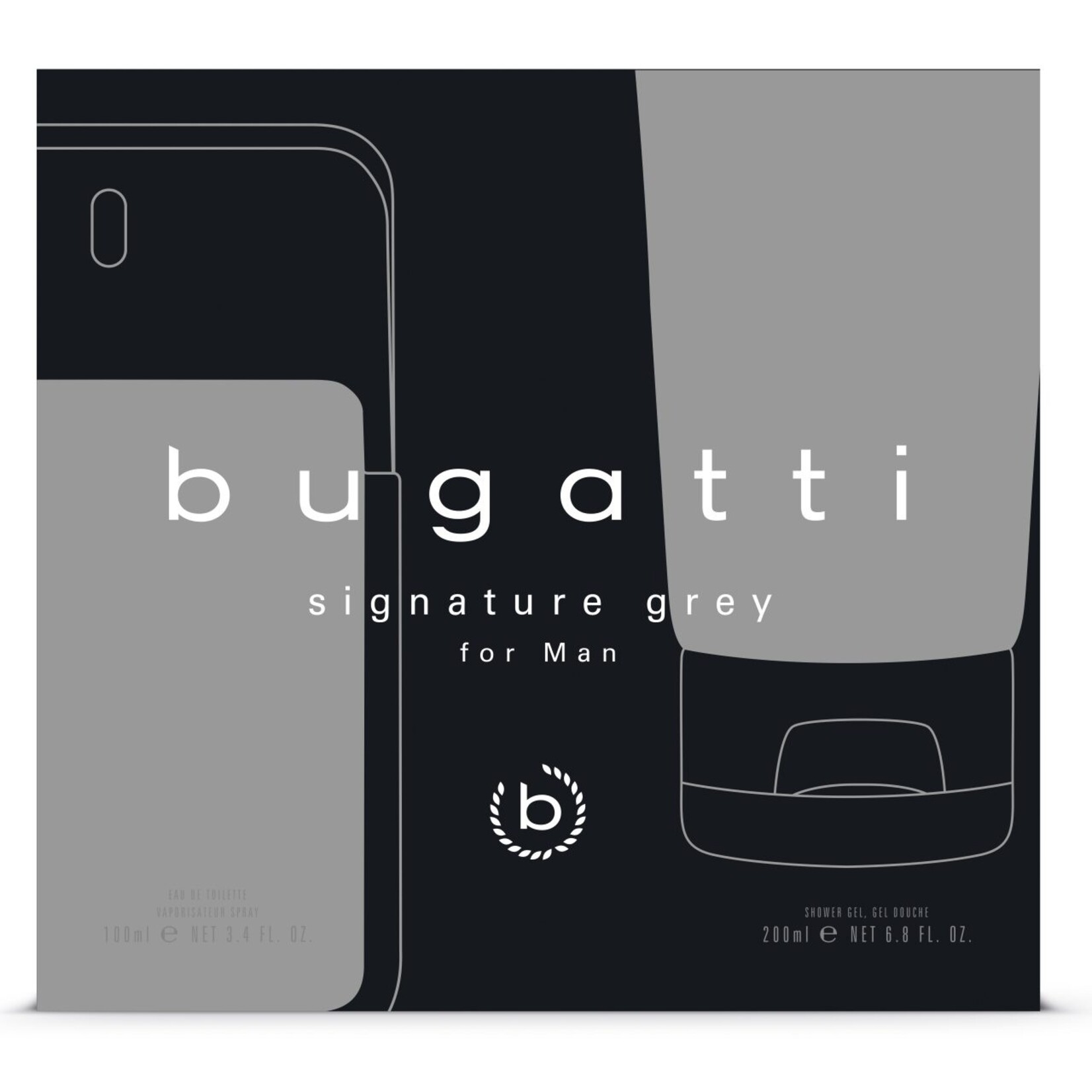 Signature Grey Giftset by Bugatti perfumes - PARFUMERIE MARIE ROSE ...