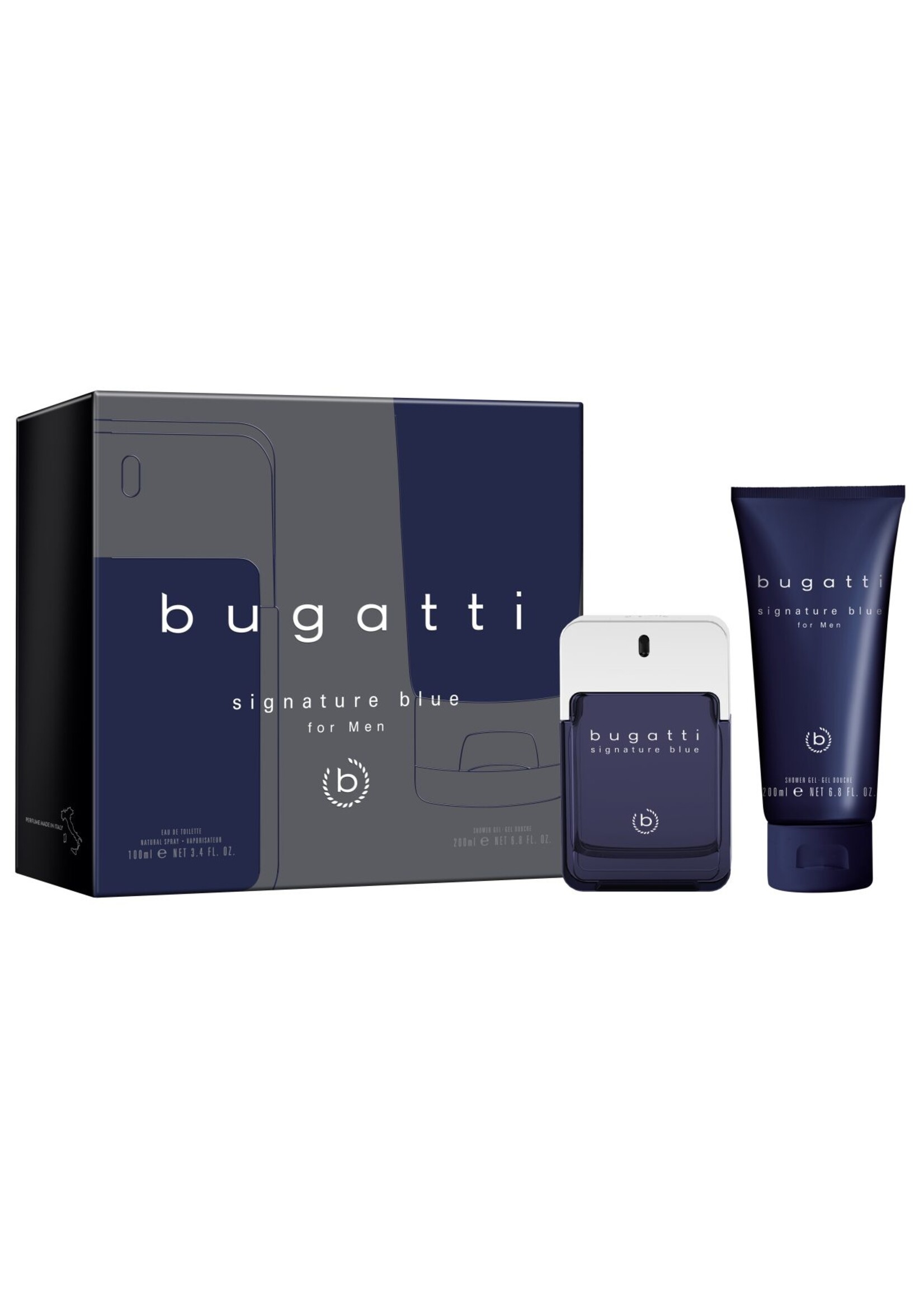 Signature Blue Giftset parfum voor Heren by Bugatti