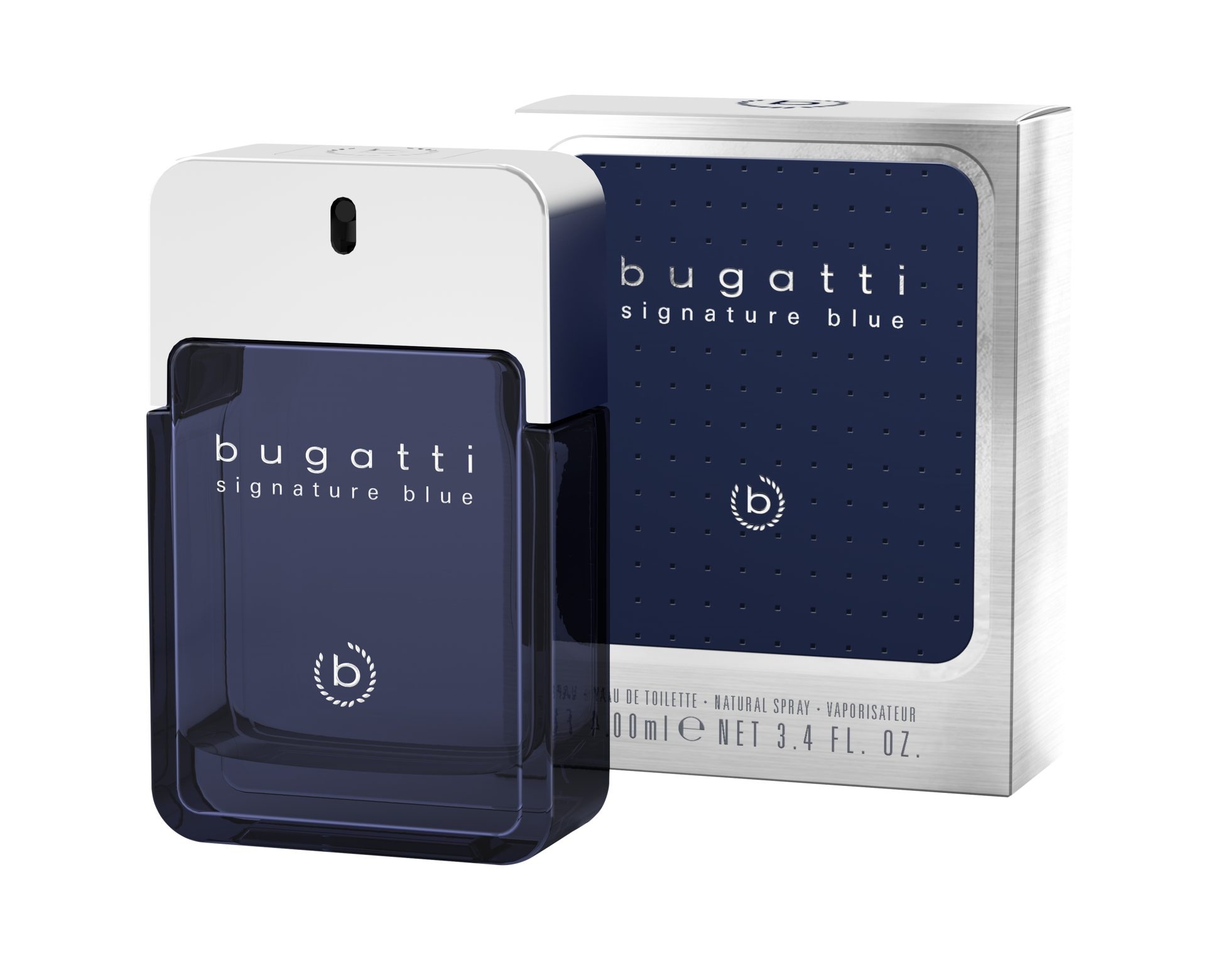 Signature Blue Eau De Toilette 100ML men's perfume by Bugatti ...