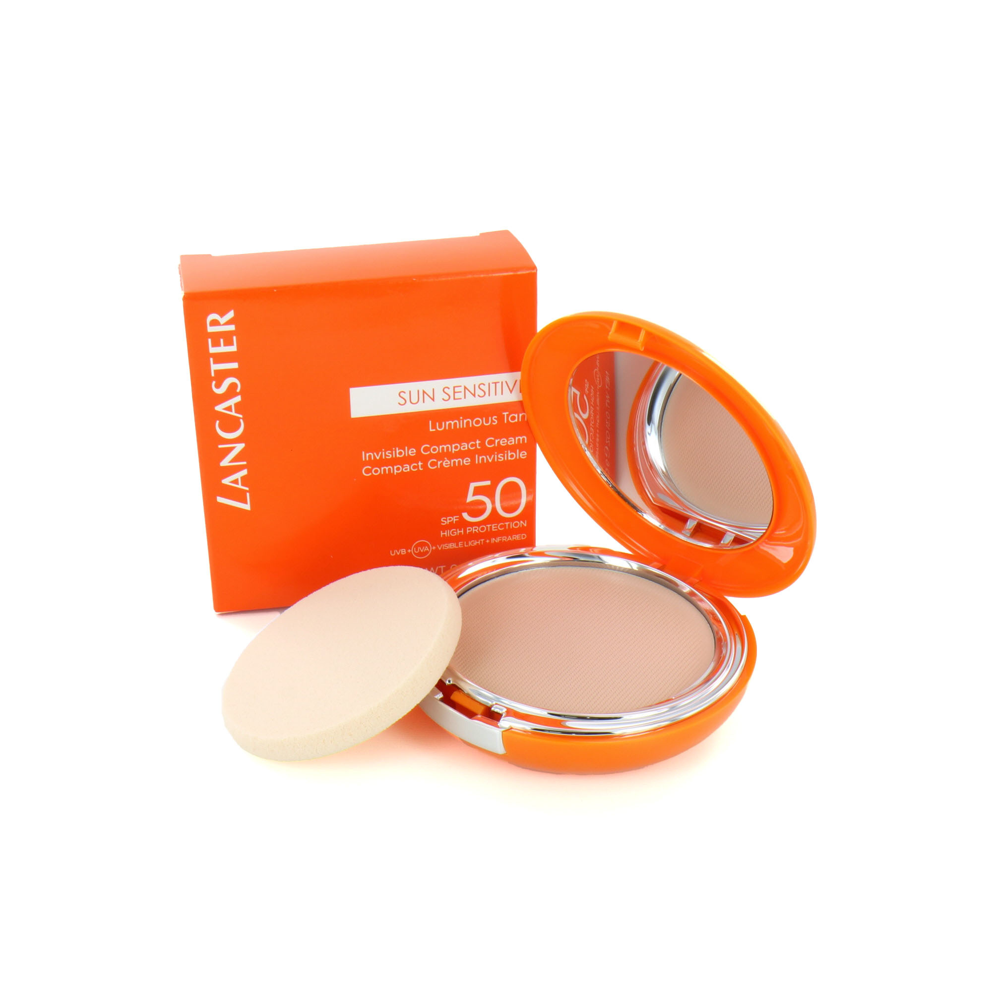 Lancaster Sun Sensitive Invisible Compact Cream - 9 gram (SPF 50) Lancaster Sun Sensitive Invisible Compact Cream - 9 gram (SPF 50)