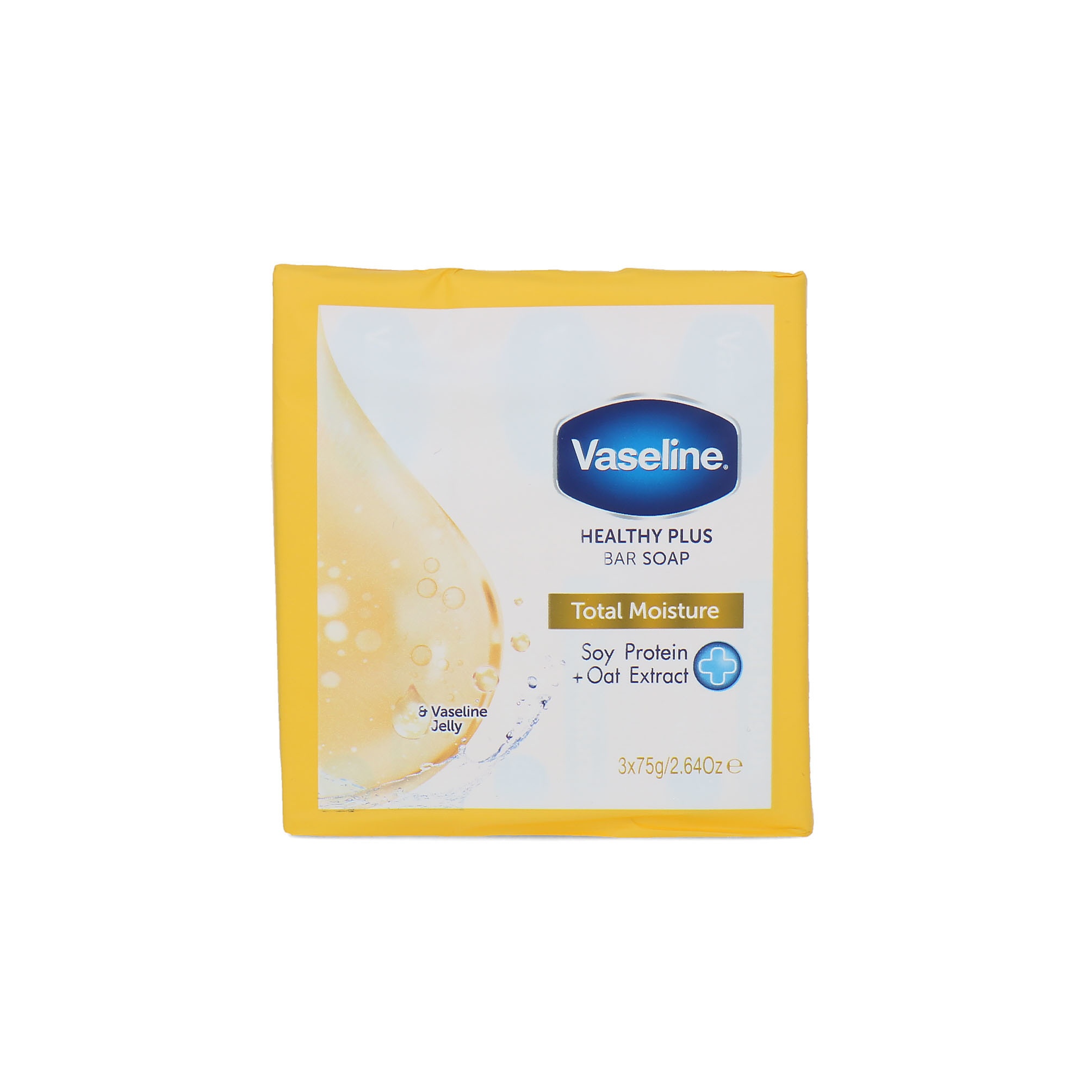 Vaseline Healthy Plus Bar Soap Total Moisture - 3 x 75 gram kopen