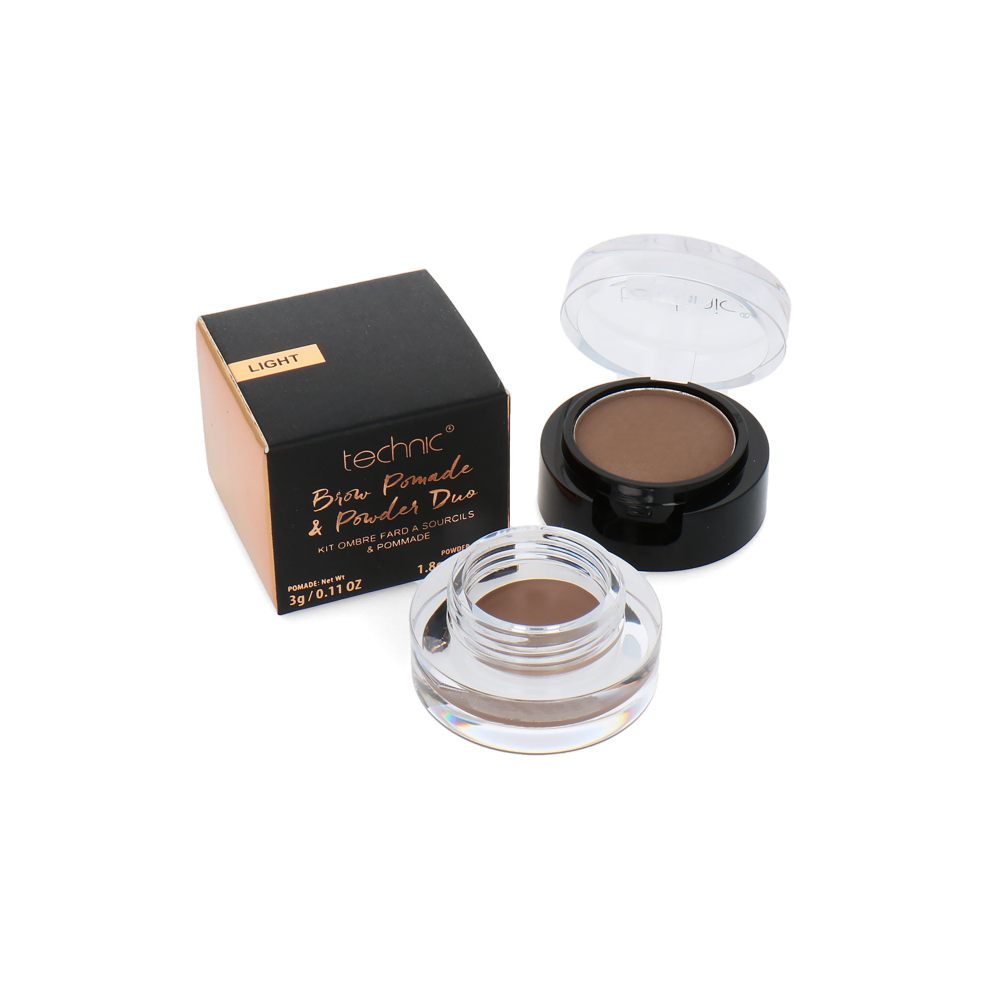 Technic Brow Pomade & Powder Duo - Light online kopen bij Blisso