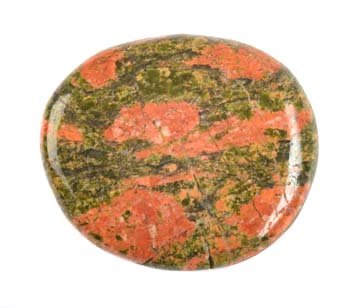 Unakiet steen plat gepolijst - Spiritual Garden