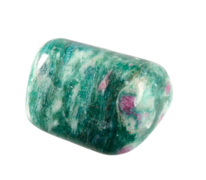 Robijn in fuchsiet steen getrommeld 20 - 30 gram - Spiritual Garden