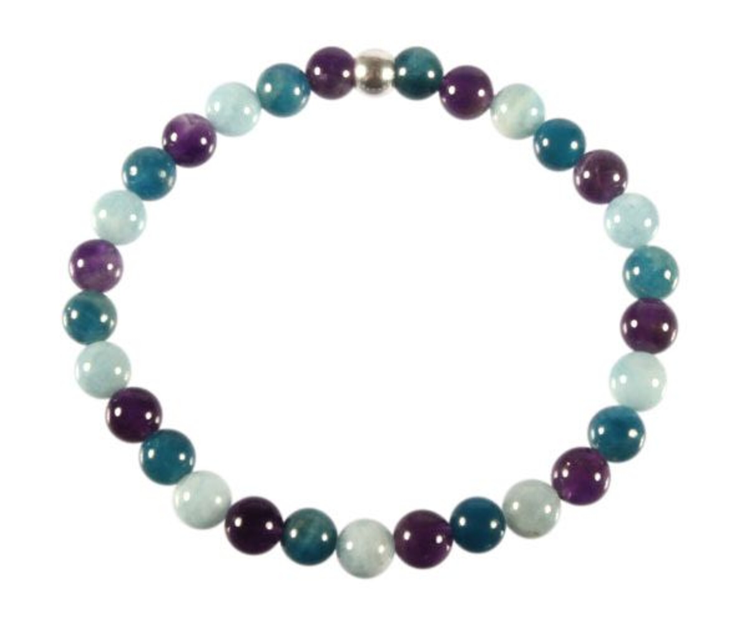 Armband mentale ontspanning 18 cm | 6 mm kralen - Spiritual Garden