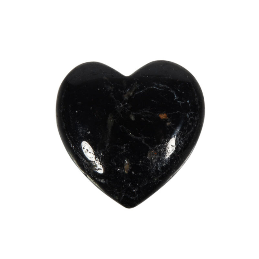 Toermalijn (zwart) edelsteen hart 3 cm - Spiritual Garden