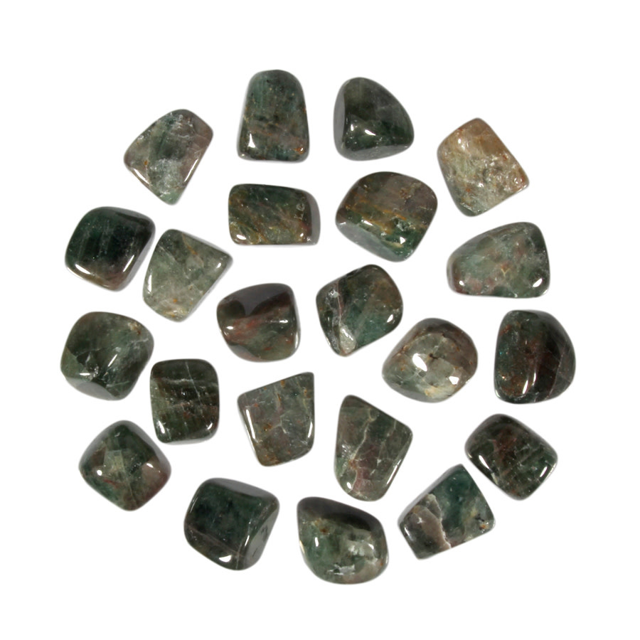 Diopsiet (groen) steen getrommeld 5 - 10 gram - Spiritual Garden