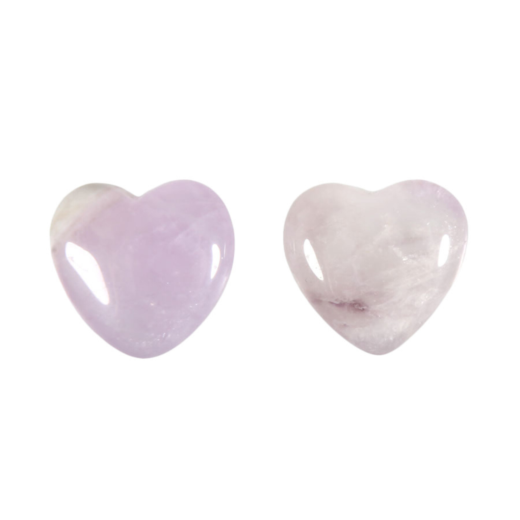 Amazez edelsteen hart 15 mm - Spiritual Garden