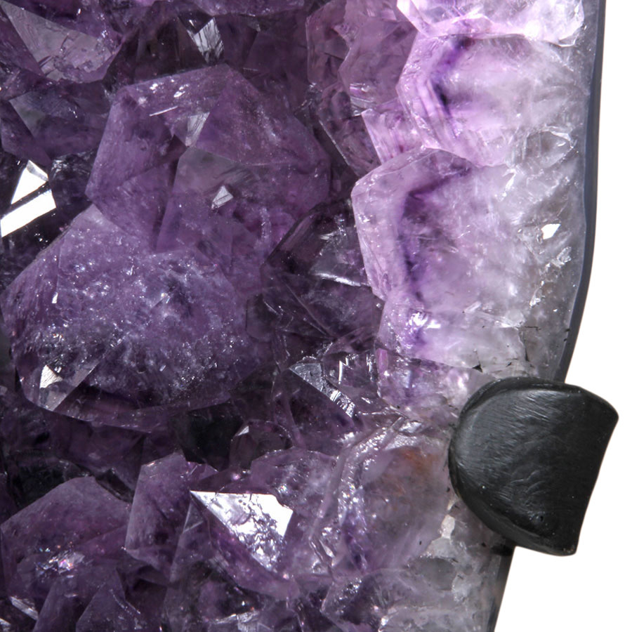 Amethist geode 42 x 37 x 11 cm / 17930 gram | met standaard - Spiritual ...
