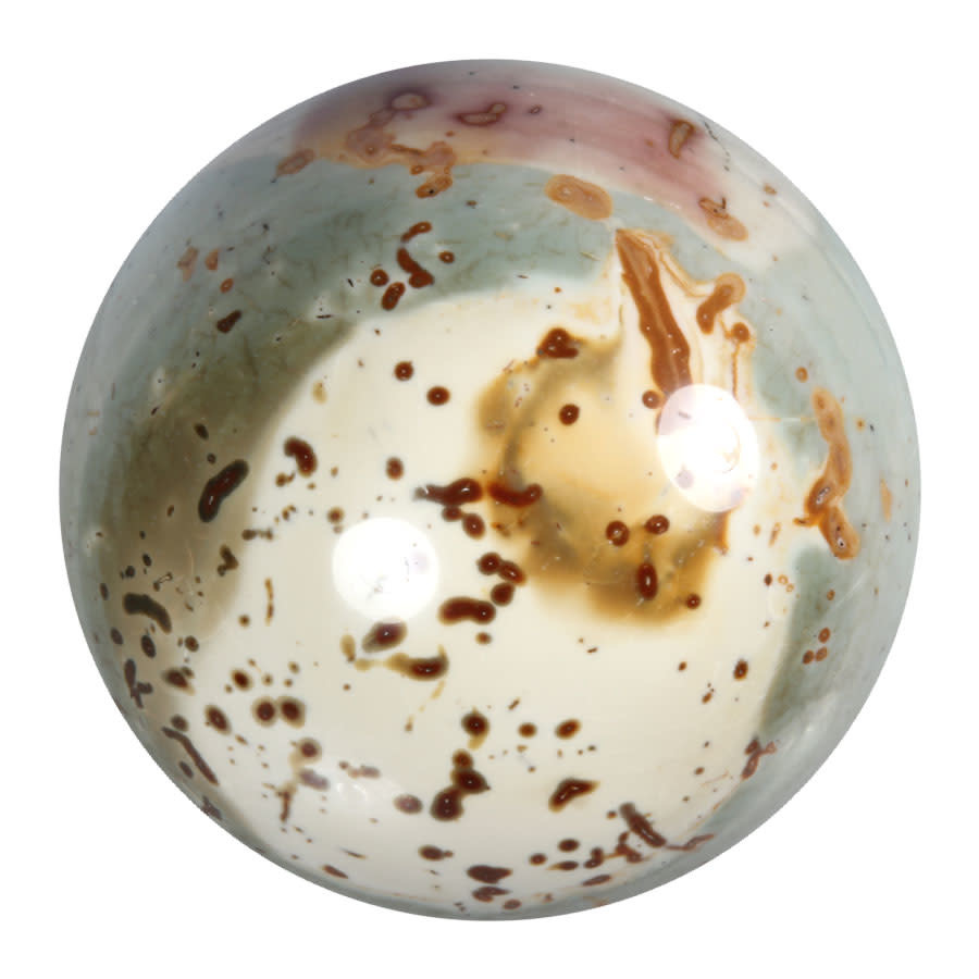 Jaspis (polychroom) bol 76 mm | 607 gram - Spiritual Garden