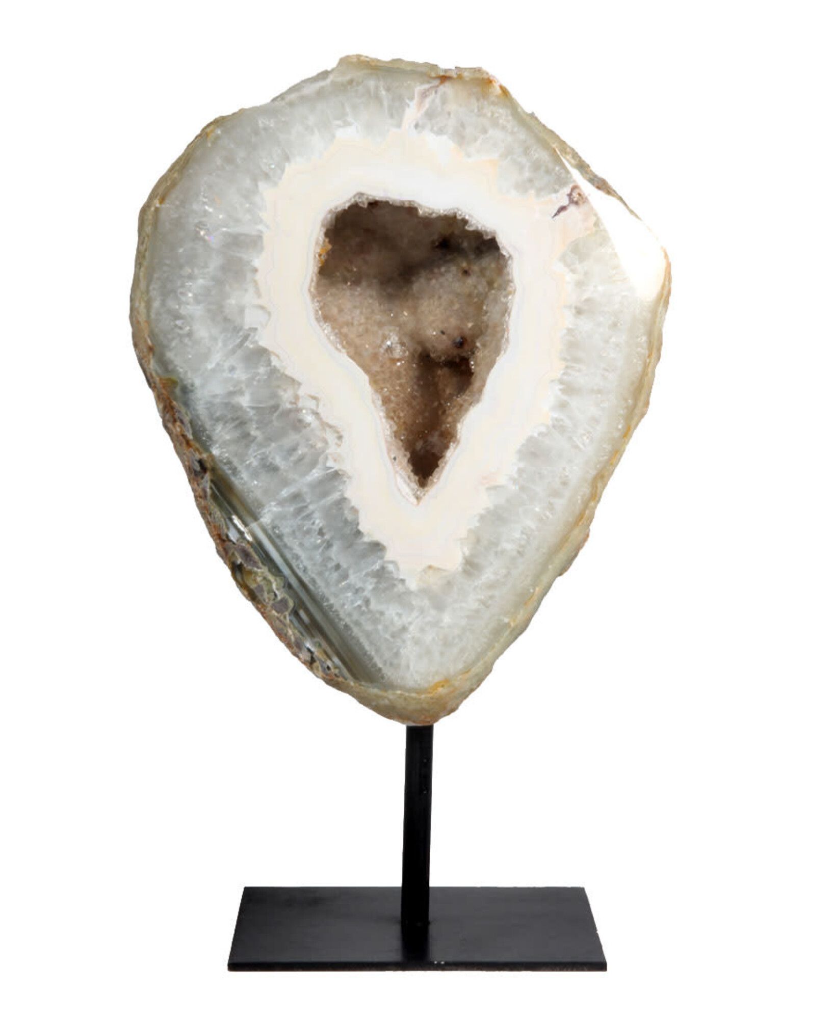 Agaat op standaard 18 x 15 x 7,5 cm | 3188 gram - Spiritual Garden