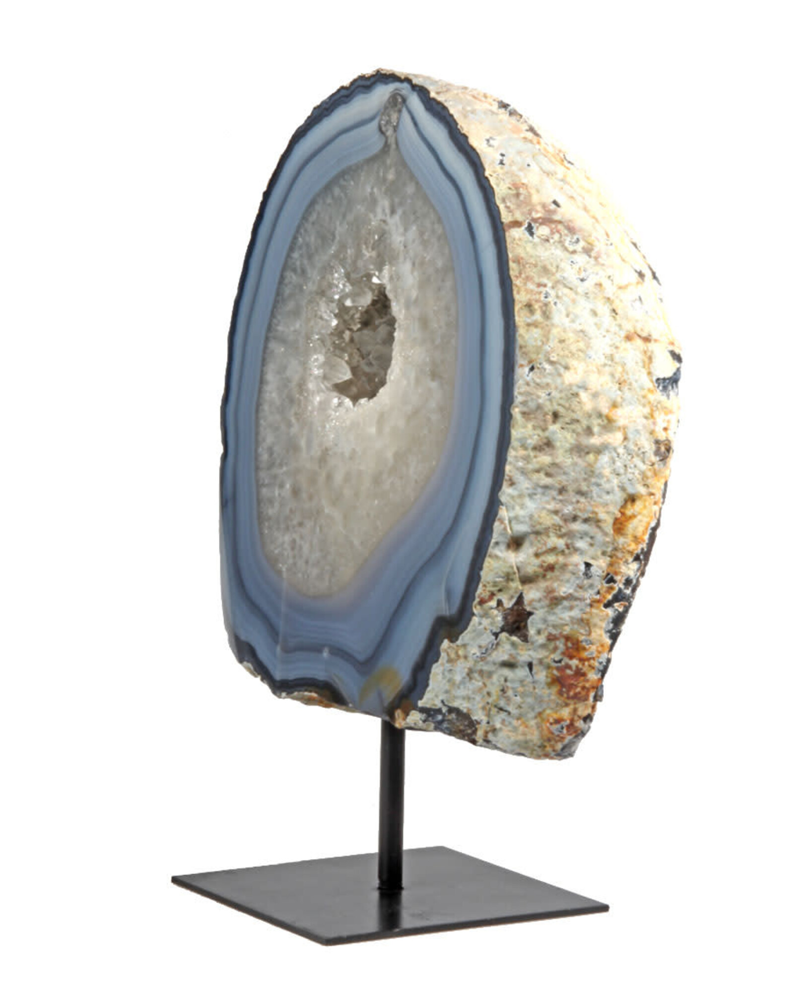 Agaat op standaard 21 x 20 x 6 cm | 4490 gram - Spiritual Garden