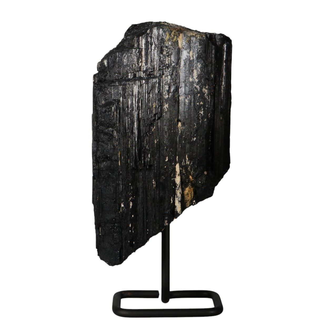 Toermalijn (zwart) ruw op standaard 23,5 x 12 x 10 cm | 4536 gram ...