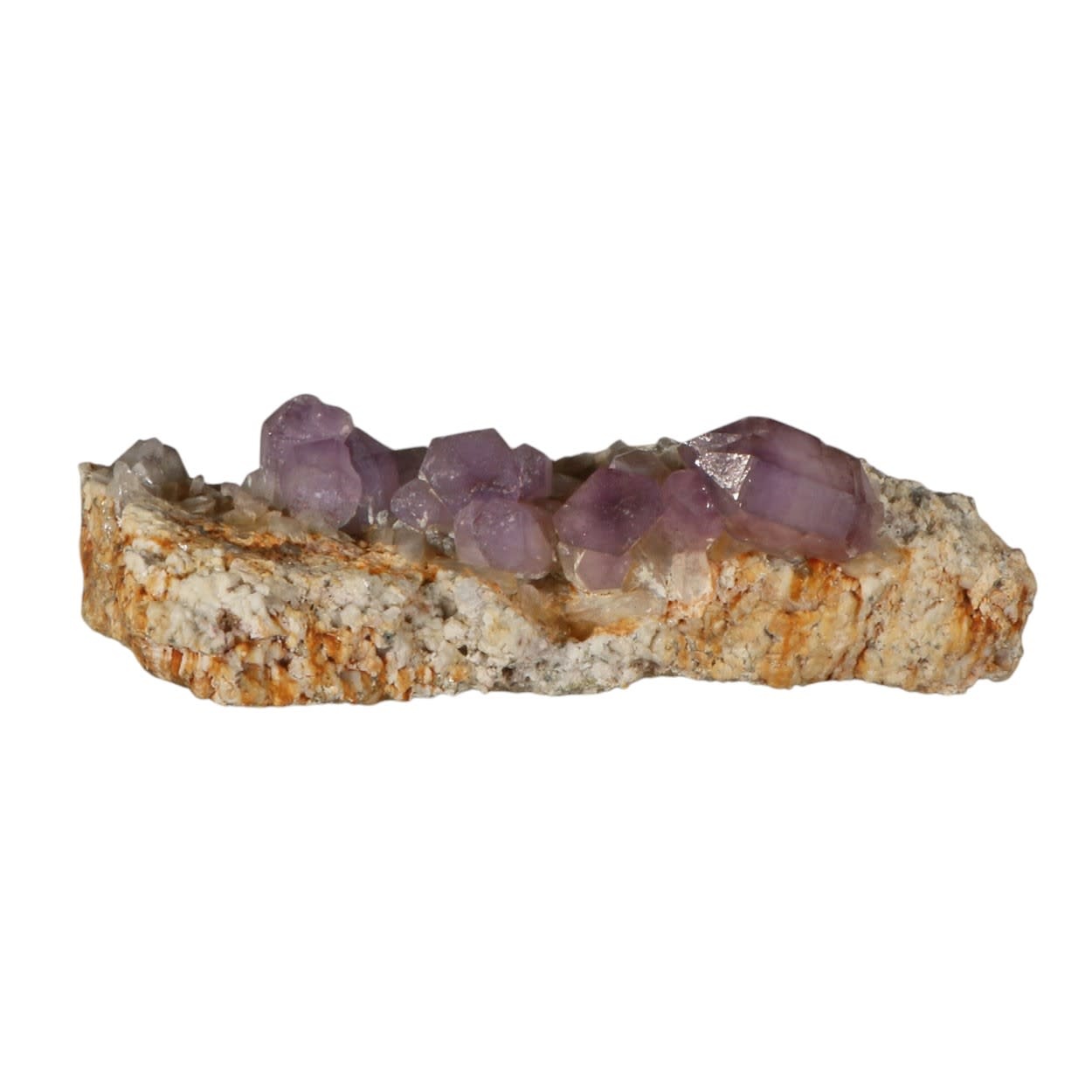 Amethist (Brandberg) cluster op matrix 10,5 x 5 x 3,5 cm | 151 gram ...