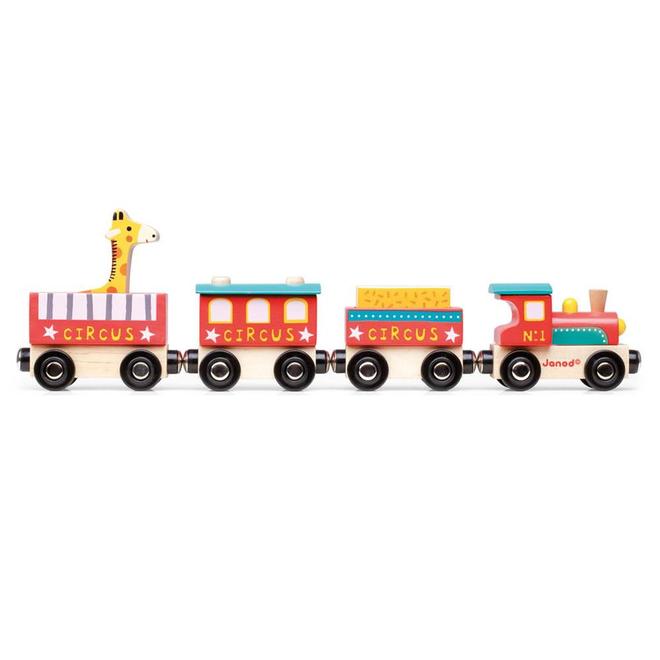 Janod Story Circus Train - De Speelgoedwinkel