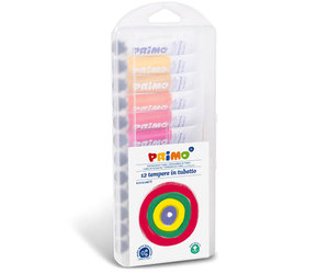 Primo Verf tubes (12 basiskleuren) - De Speelgoedwinkel
