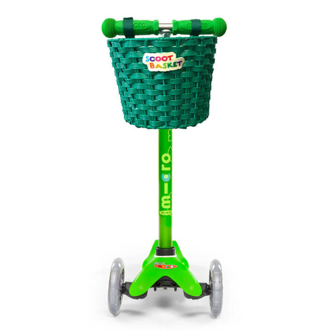 Micro step mandje groen - De Speelgoedwinkel