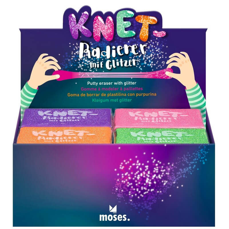 Kneedgum Glitter | Moses - De Speelgoedwinkel
