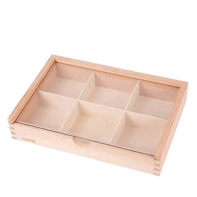 Tickit Sorteerbak | Wooden Sorting Box - De Speelgoedwinkel