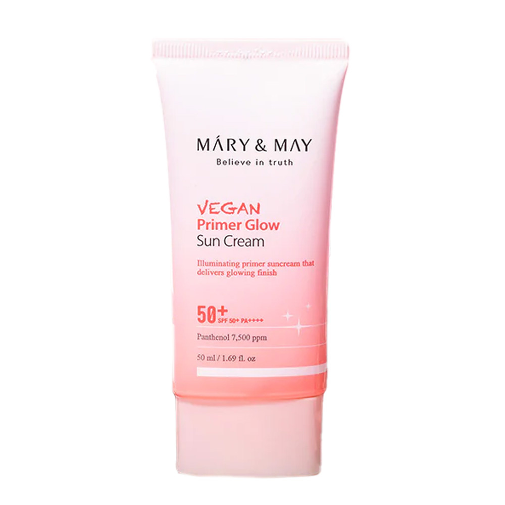 Mary & May - Vegan Primer Glow Sun Cream SPF50+ PA++++ 50ml - Little ...