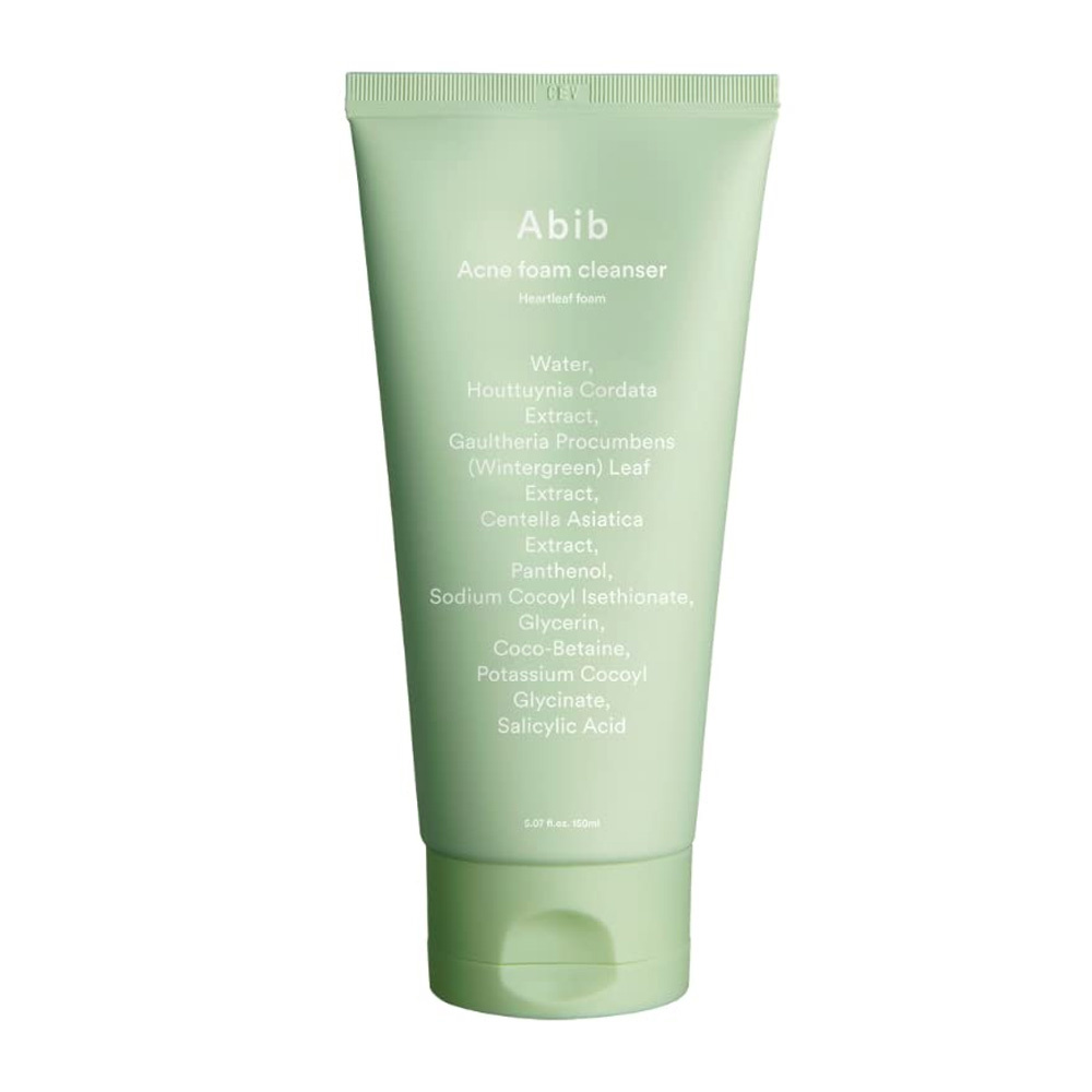 Abib - Acne Foam Cleanser Heartleaf Foam 150ml - Little Wonderland