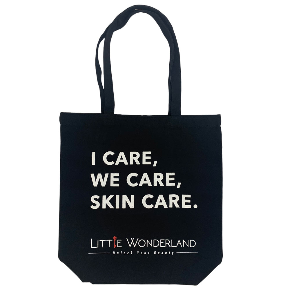 LW - Tote Bag Black - Little Wonderland