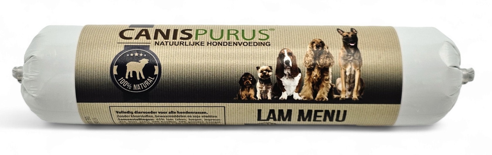 Canis Purus Gestoomd Menu - Lam | WOOF & BARKER - Woof & Barker