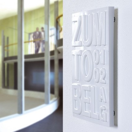 Fisso Ghost invisible fastener - iO sign - iO