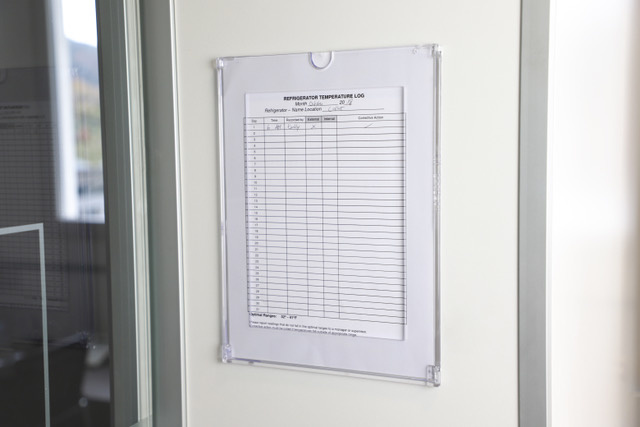 Flap Window A4 muur informatie display - iO sign - iO sign supplies