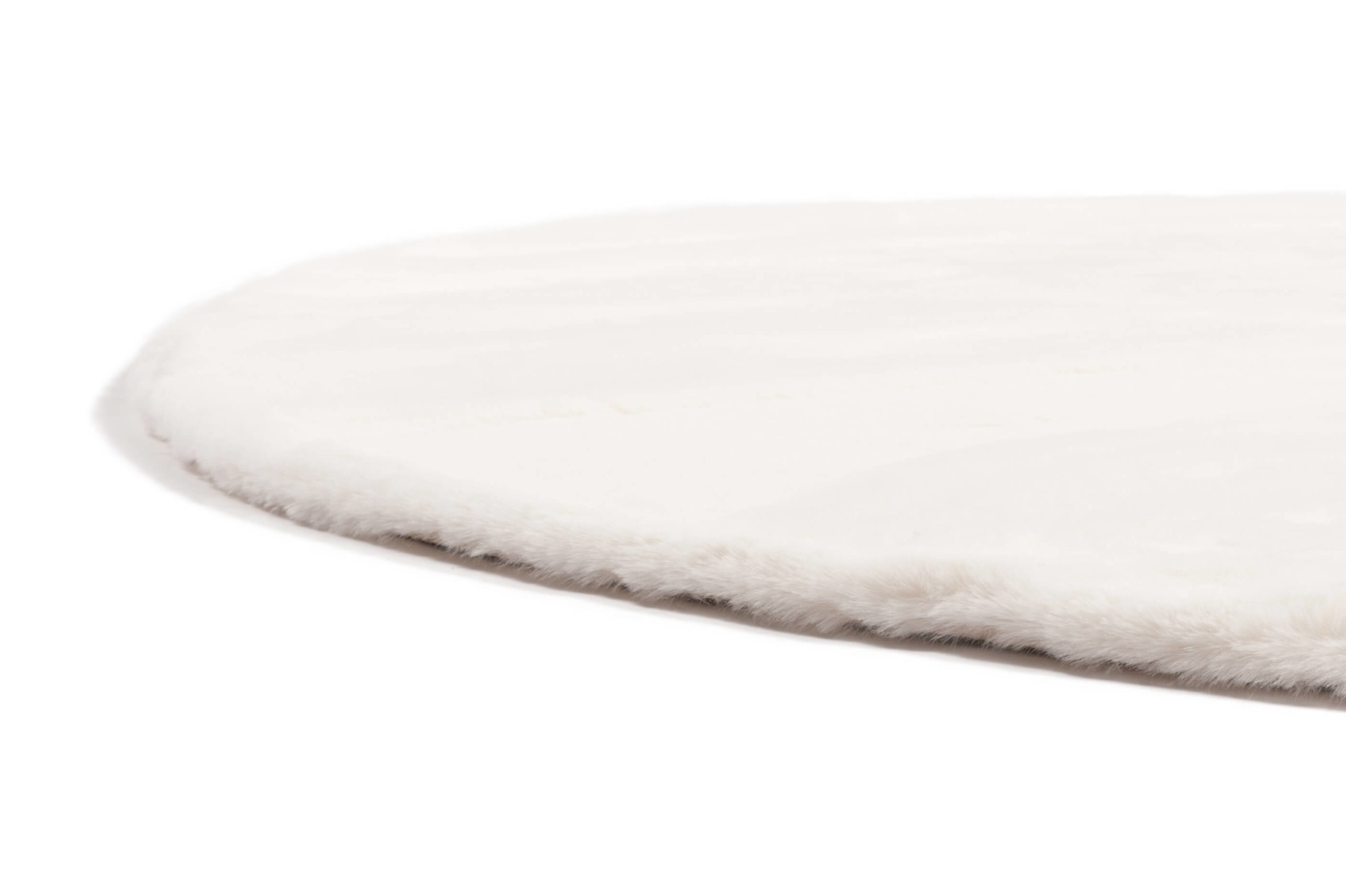 Fay White - Rond vloerkleed met zachte touch - Gratis verzending