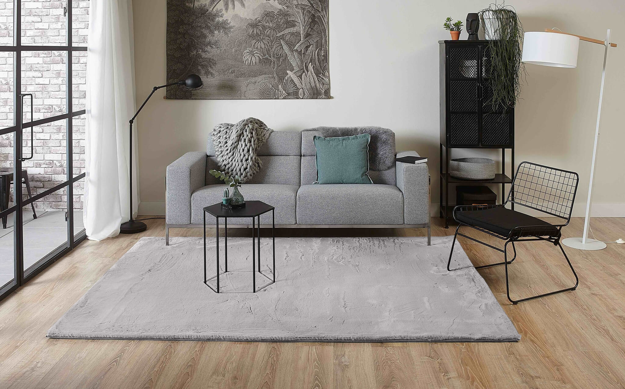 Superzacht vloerkleed kopen? Fay Grey - Floorpassion.nl