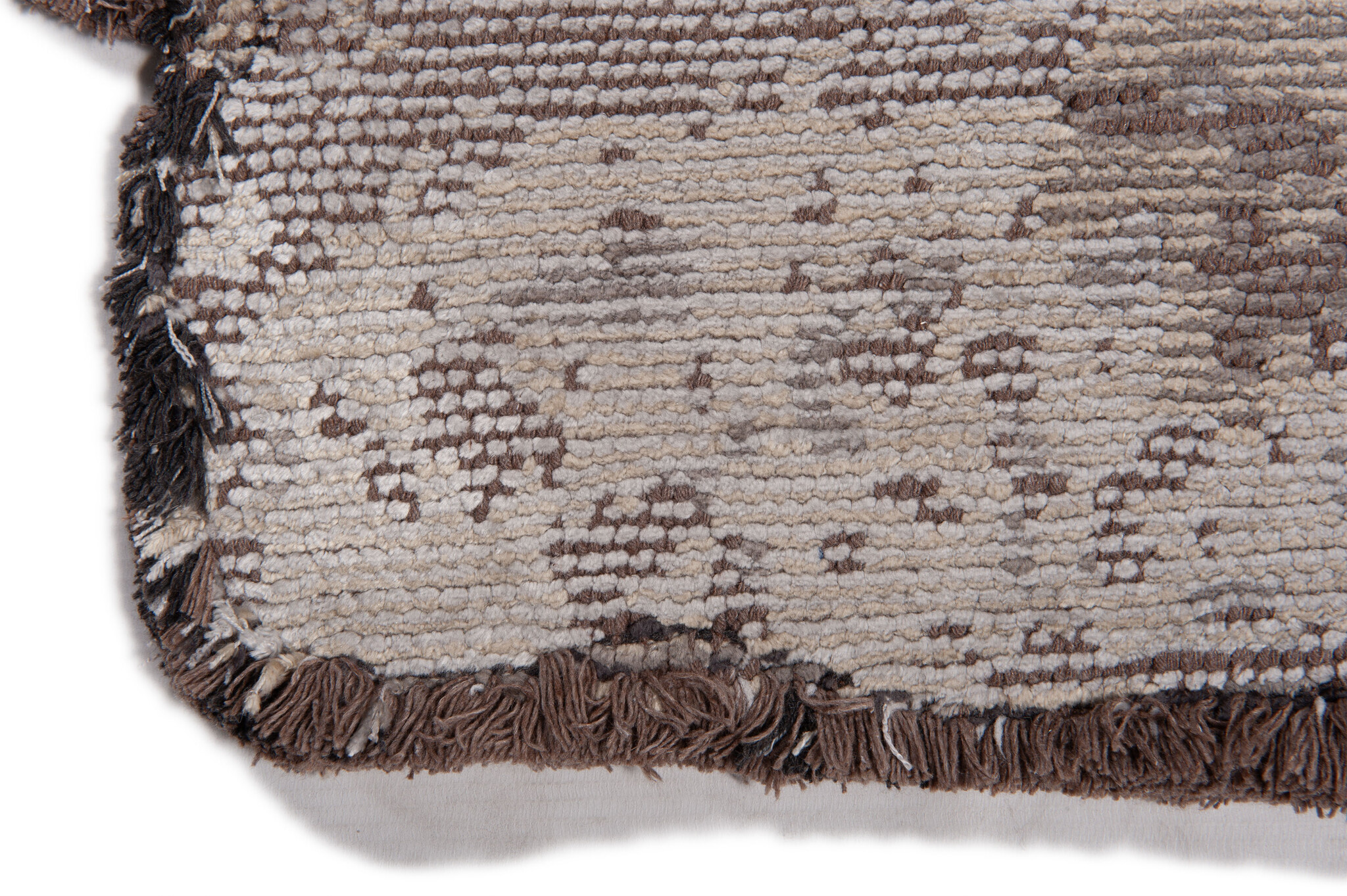 Amorf 17 - authentiek tapijt in grijze/beige mix - Floorpassion.nl